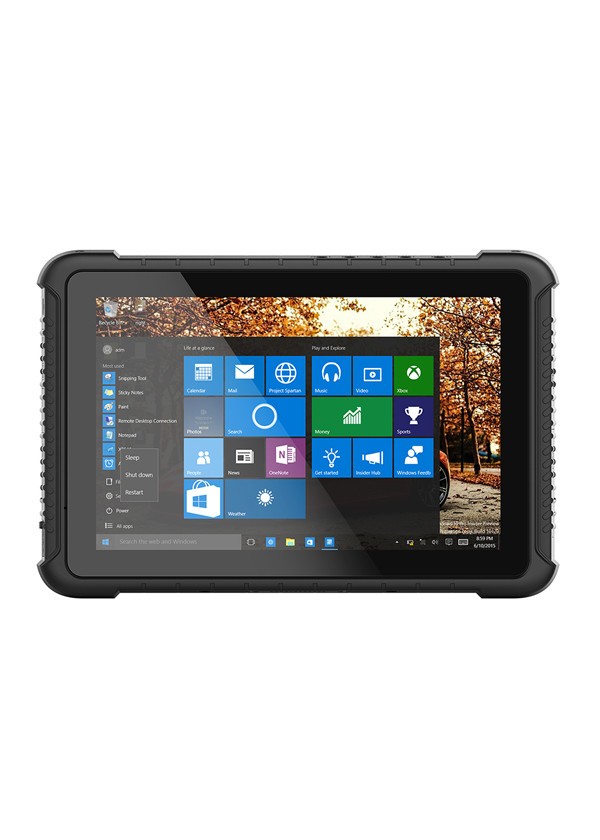 1000Nits Industrial Windows Tablet , IP67 4G 7 Inch Windows 10 Tablet