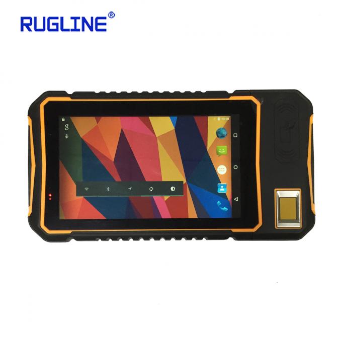 7 Inch 1.3GHz Android Tablet Barcode Scanner , 1024x600 Rugged Mobile ...