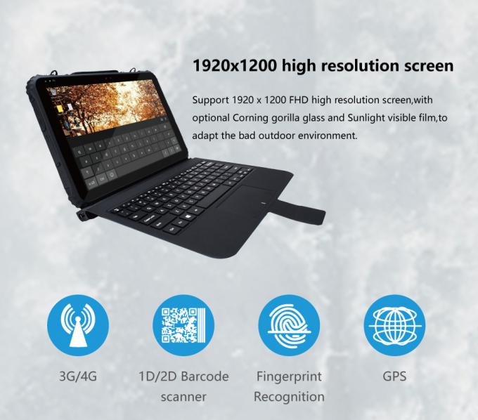 128GB 1920x1200 Industrial Windows 10 Home Tablet Computer RoHS